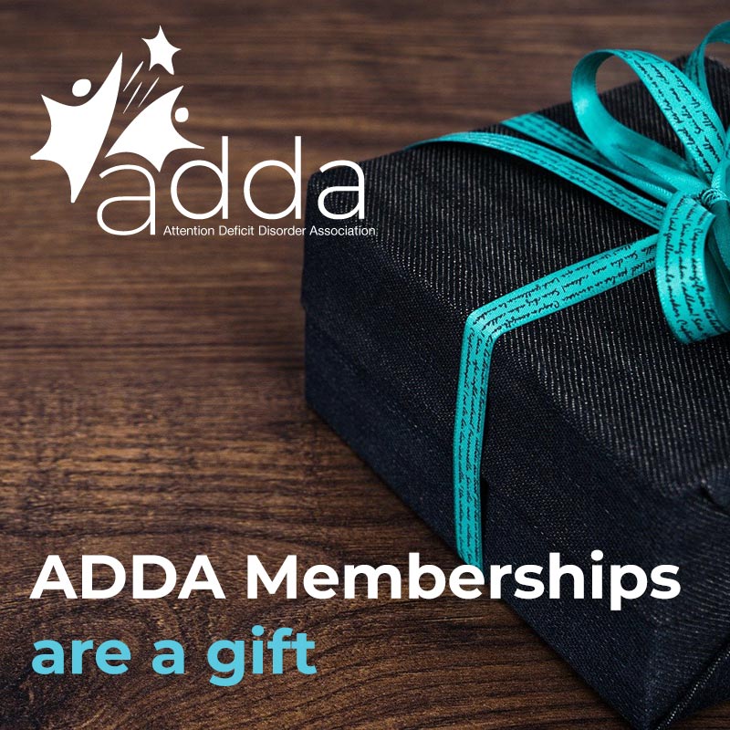 Gift Card - ADDA - Attention Deficit Disorder Association